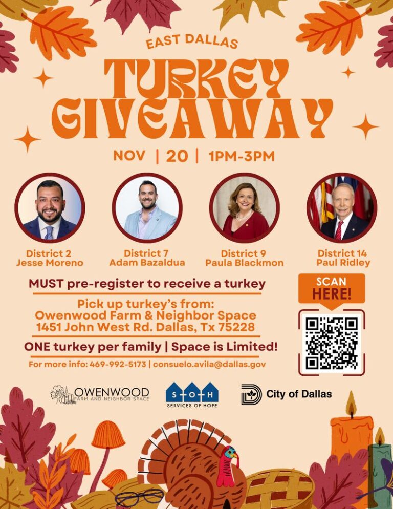 Free Food and Turkey Giveaways in Dallas: A Guide to Thanksgiving 2024 ...