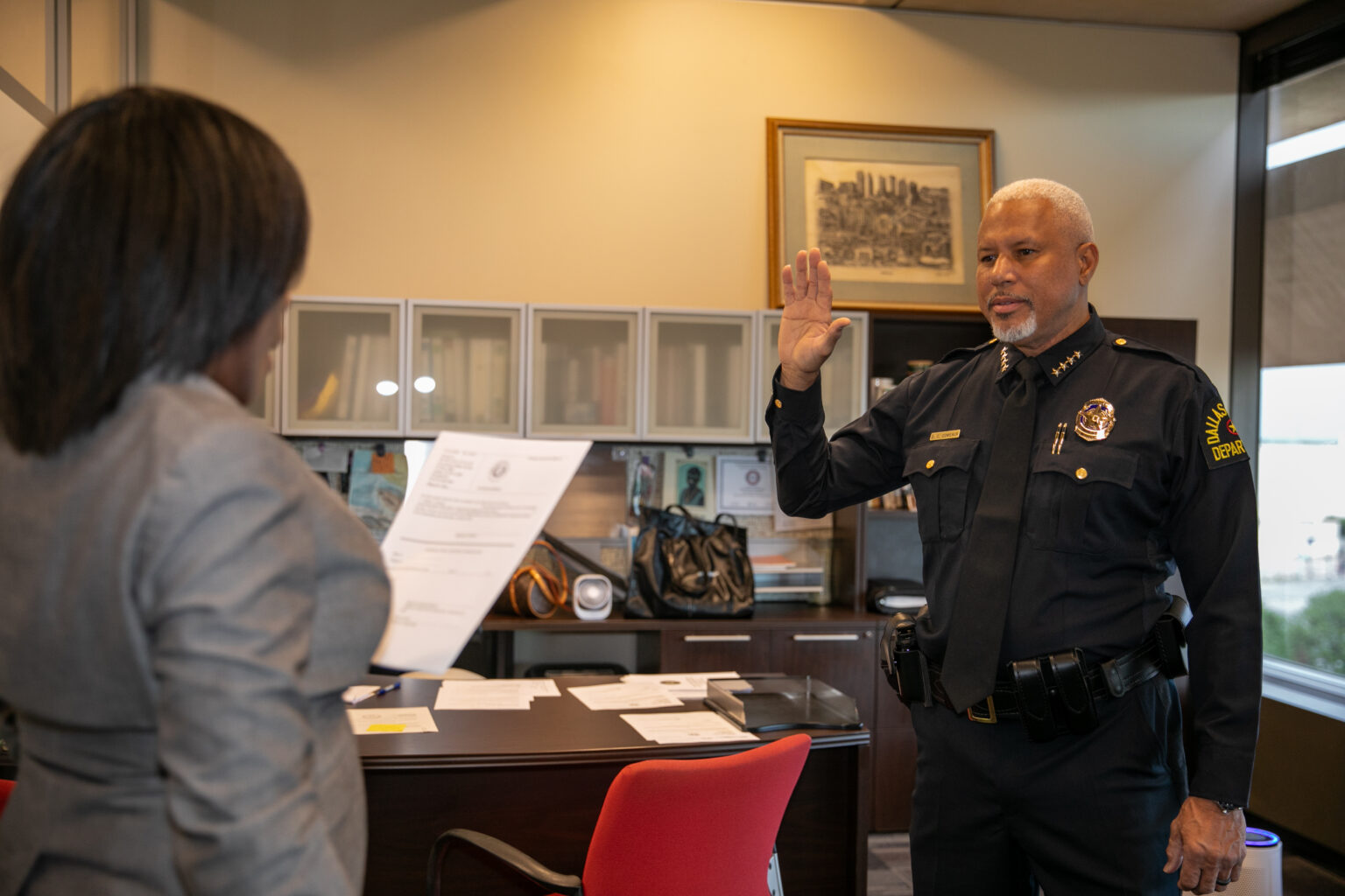 New Dallas Police and Fire Chiefs Take the Oath of Office – Dallas City ...